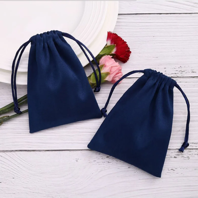 Navy-Flannel-Dust-Bags-5x7cm-8x10cm-9x12cm-11x14cm-Eyelashes-Hair ...