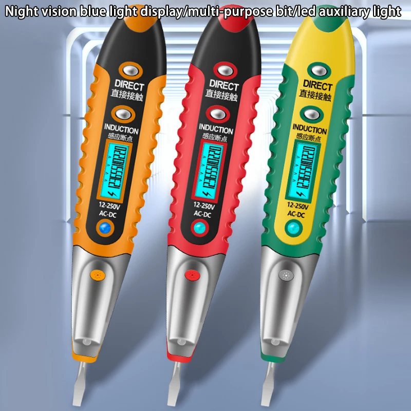 Electrical Lcd Display Screwdriver | Pencil Non-contact Saft Test Pen ...