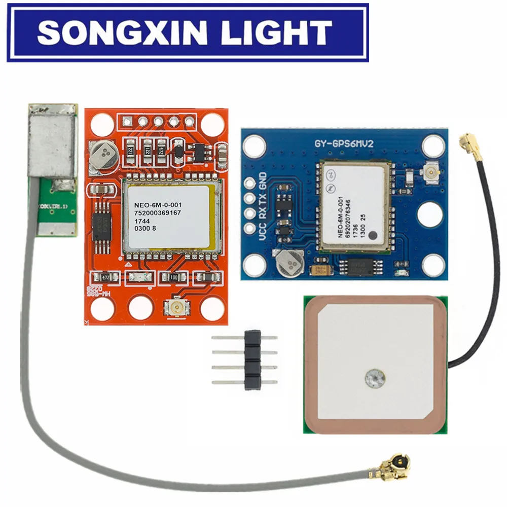 NEO-6M-GPS-Module-GY-GPS6MV2-NEO6MV2-Buit-in-EEPROM-APM2-5-Antenna-3V ...
