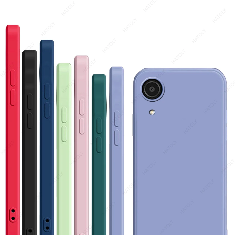 Funda para Samsung Galaxy A03 Core, carcasa Original de silicona ...