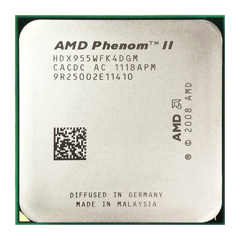 AMD Phenom II X4 955 CPU 3.2GHz 95W Socket AM3 Desktop Quad Core CPU ...