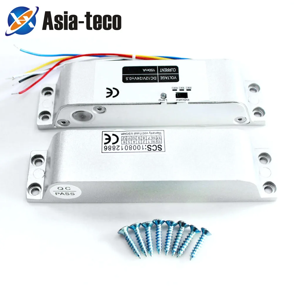 Electric Door Security Bolt | Electronic Locks Doors | 12v Electric ...