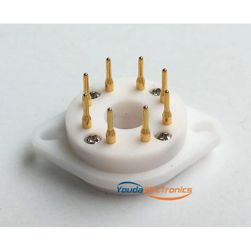 1PC 8pin Telflon Valve Vacuum tube socket for C3M C3G|Speaker ...