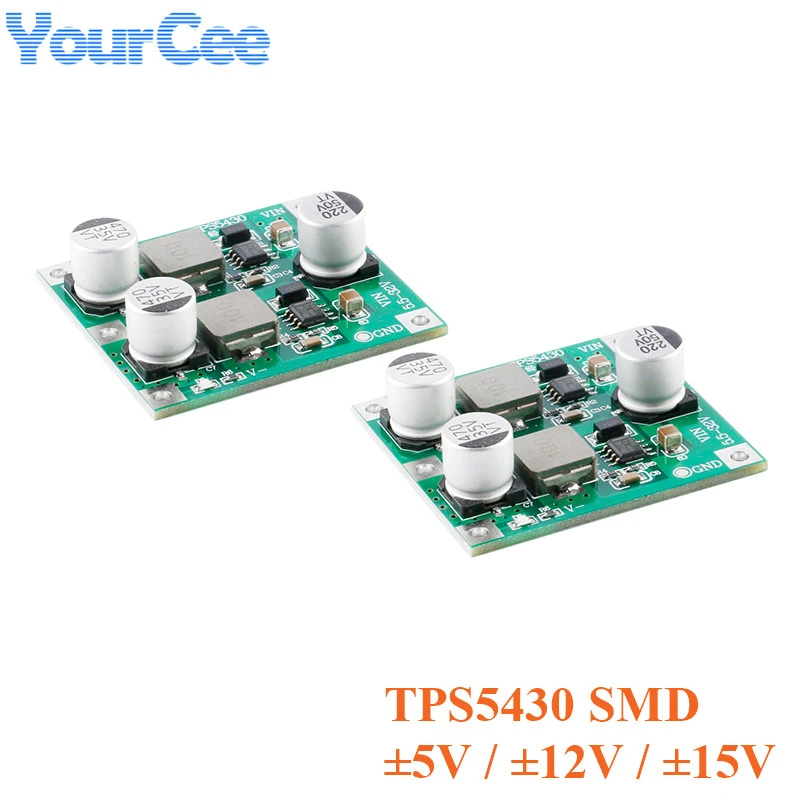 Tps5430 Smd Switch Power Supply Module 5v 12v 15v Switching Low Ripple Positive And Negative ...