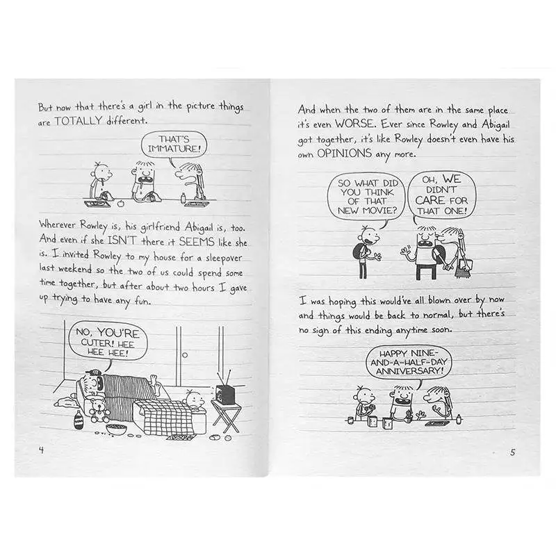 Diary Of A Wimpy Kid Rowley And Abigail Holding Hands