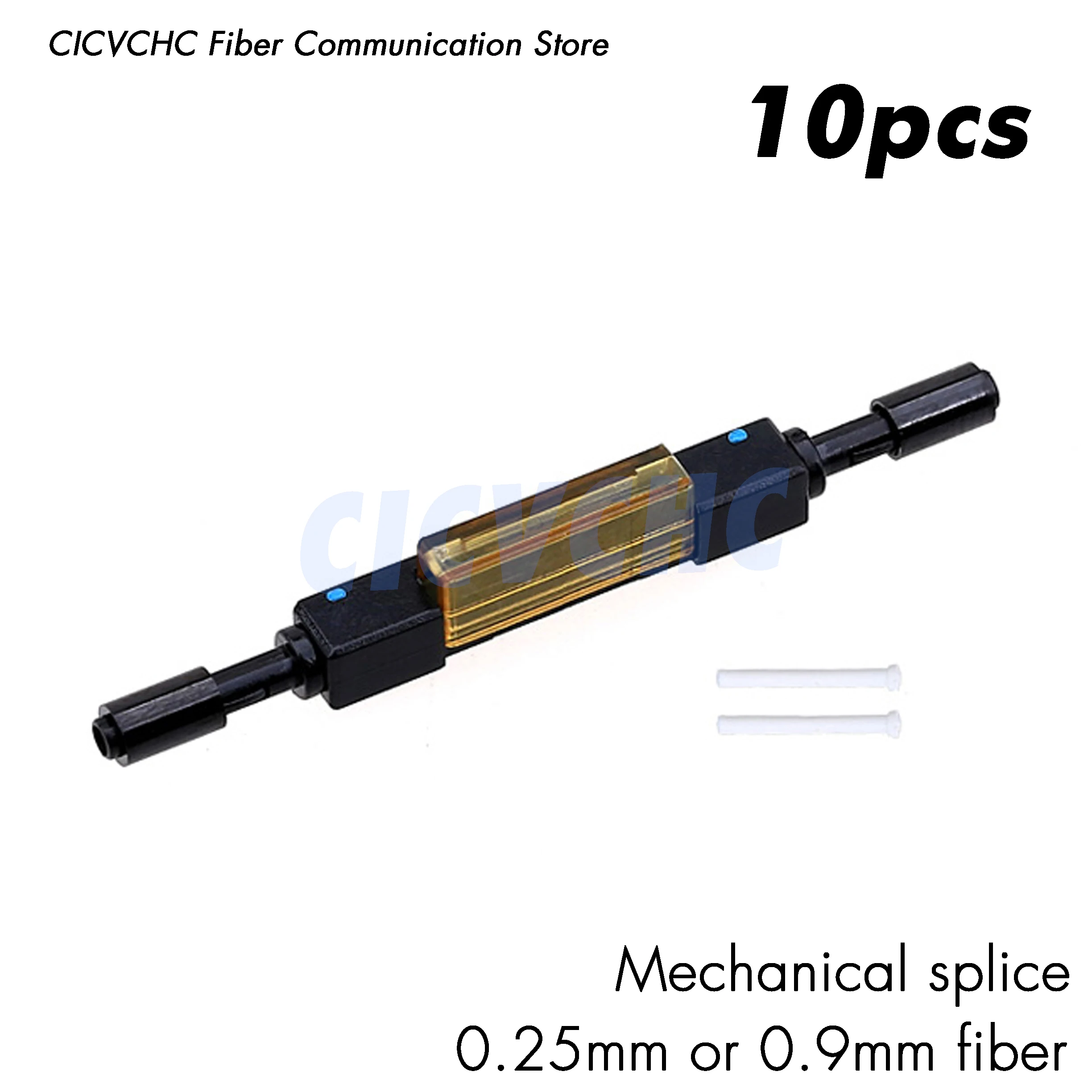 10pcs Fiber Mechanical splice for 0.25mm or 0.9mm fiber|ftth tools ...