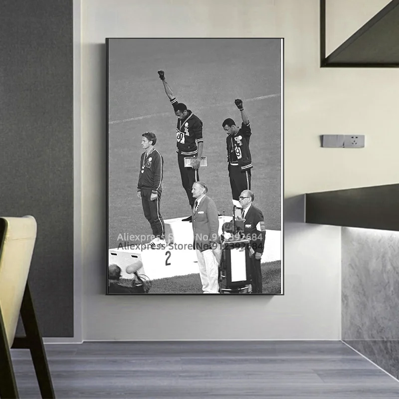 1968 Olympics Black Power Poster