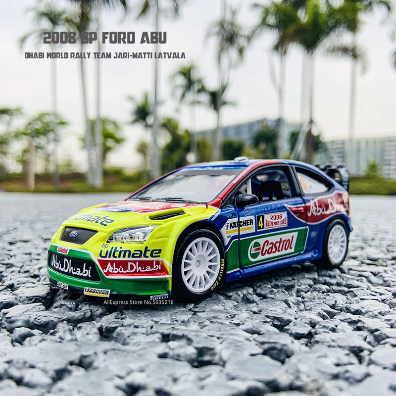 Bburago 1:32 2008 Bp Ford Abu Dhabi World Rally Team #4 Wrc Dtm Wtcc ...