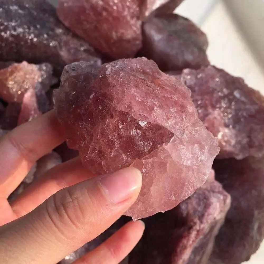 Raw Strawberry Quartz