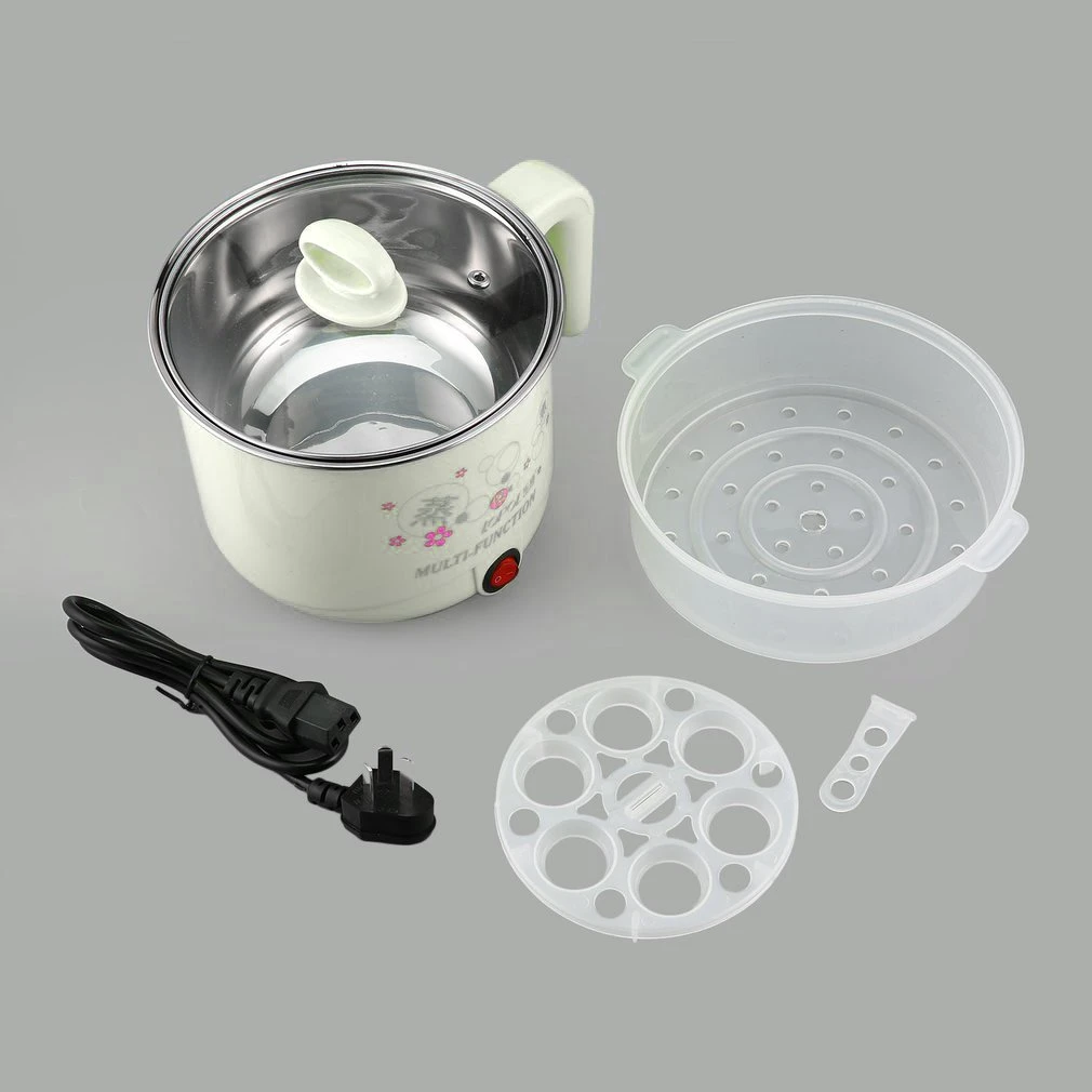 1.8l Electric Cooker With Steamer Hot Pot Multifunction Stainless Steel ...