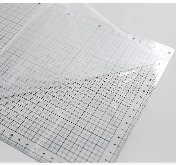 Regle - equerre,Planche à règle transparente A4 B5,bloc-notes pour ...
