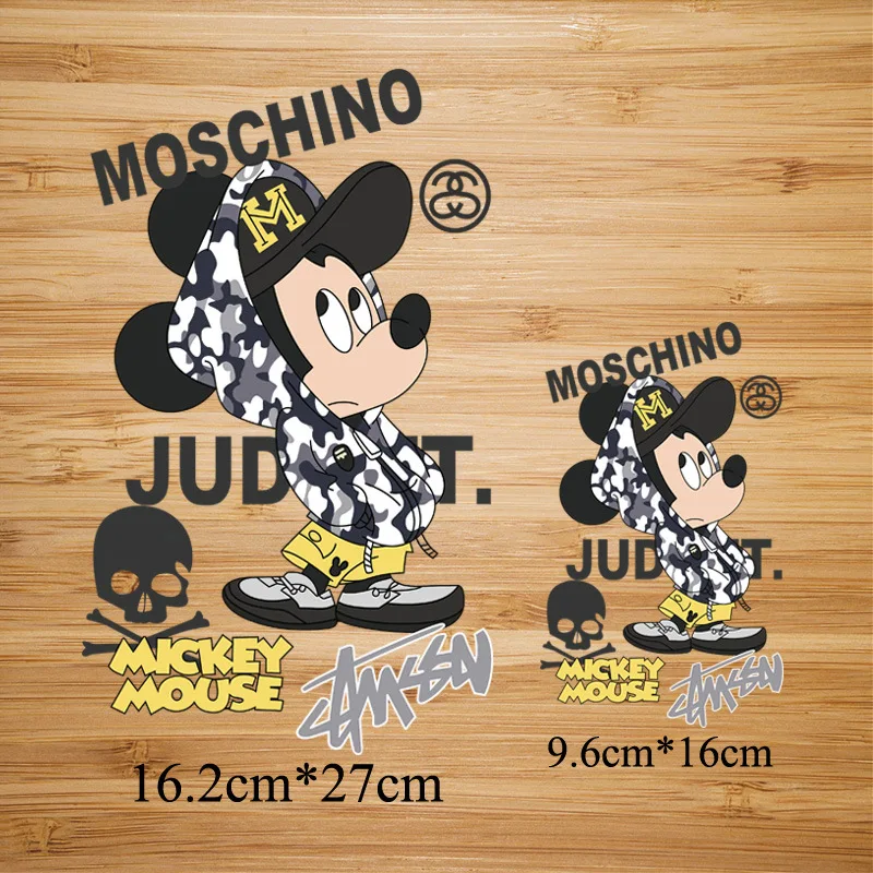 Heat Transfer Patches | Clothes Patch - Disney Cartoon Patches Clothes ...