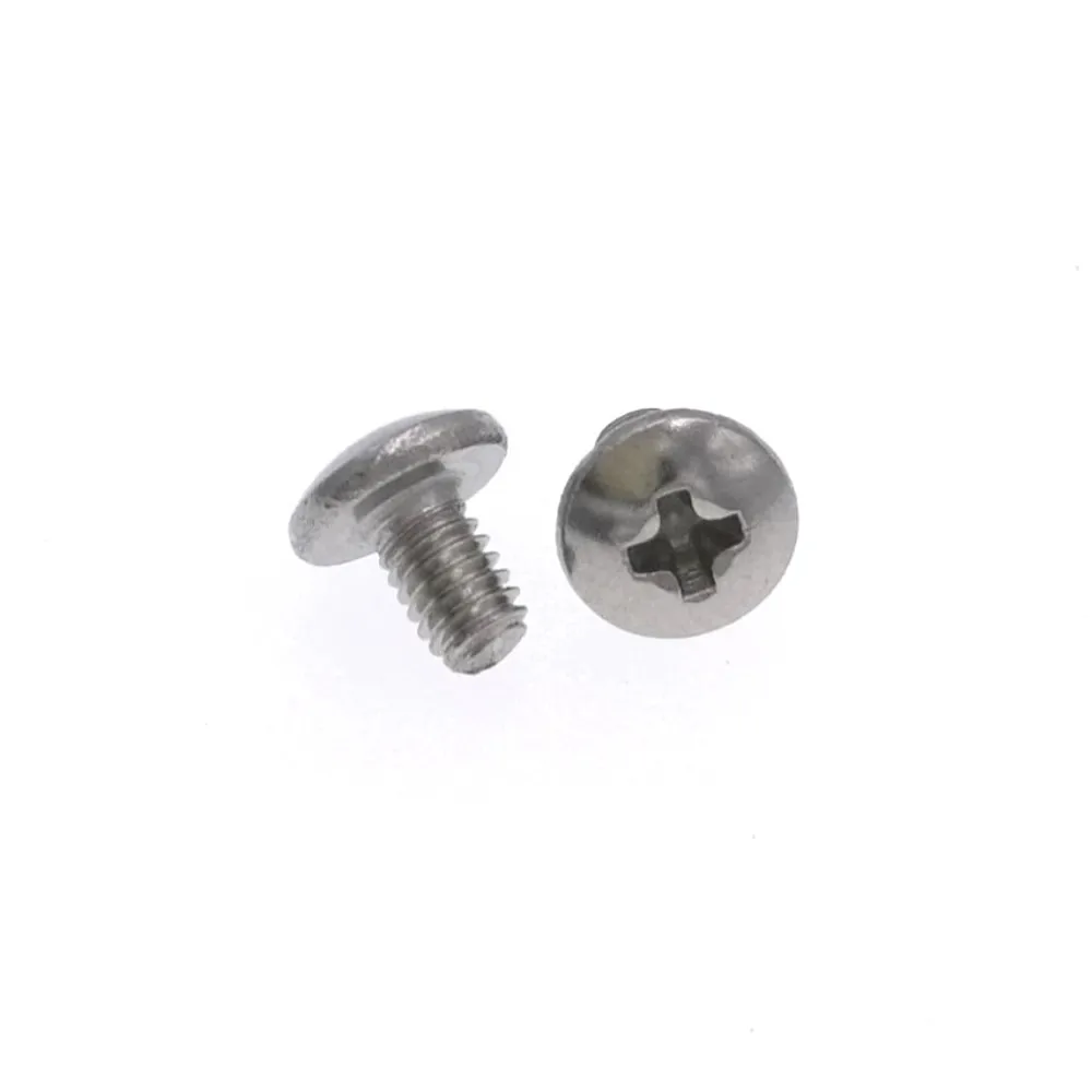 M3x4 mm M3*4 mm 304 Stainless Steel Phillips Cross recessed pan head ...