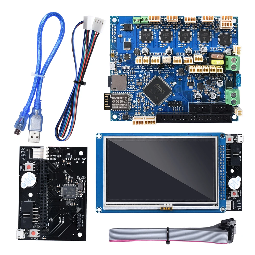 New 32bit Duet 2 Wifi V1.04 Cloned Duetwifi Control Board 4.3 ...