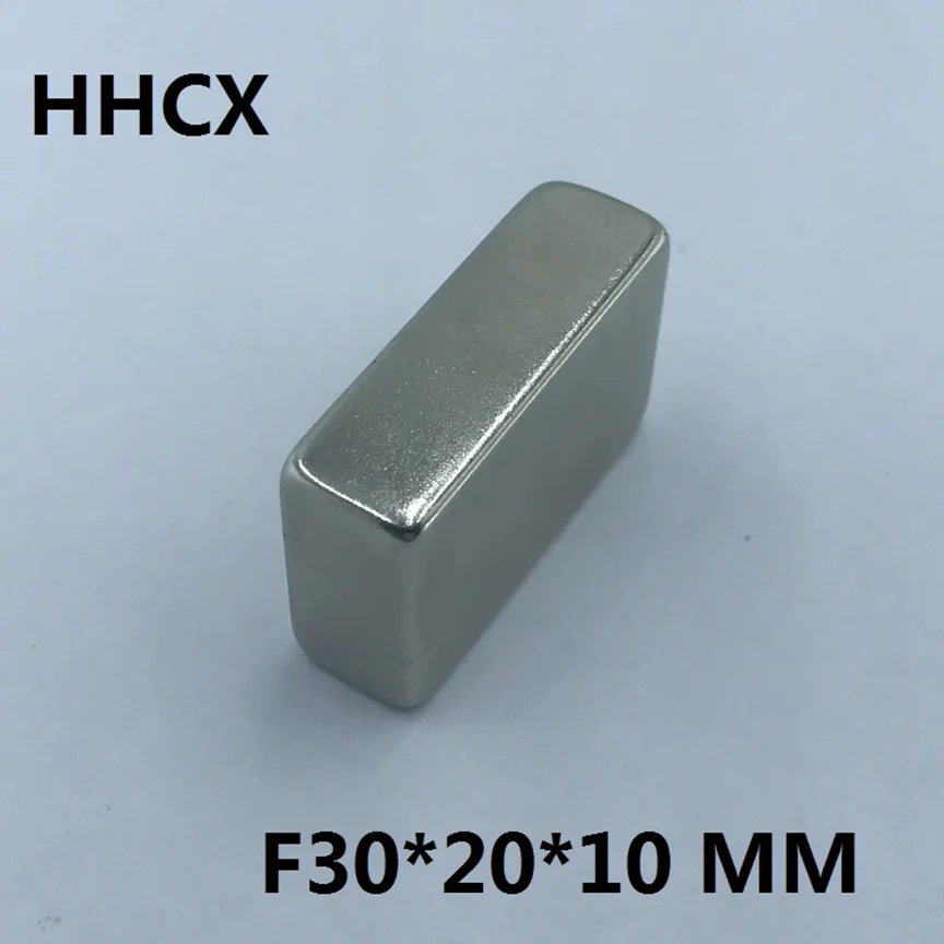 1pcs/lot Magnet 30x20x10 N35 Strong mm Square NdFeB Rare Earth Magnet ...