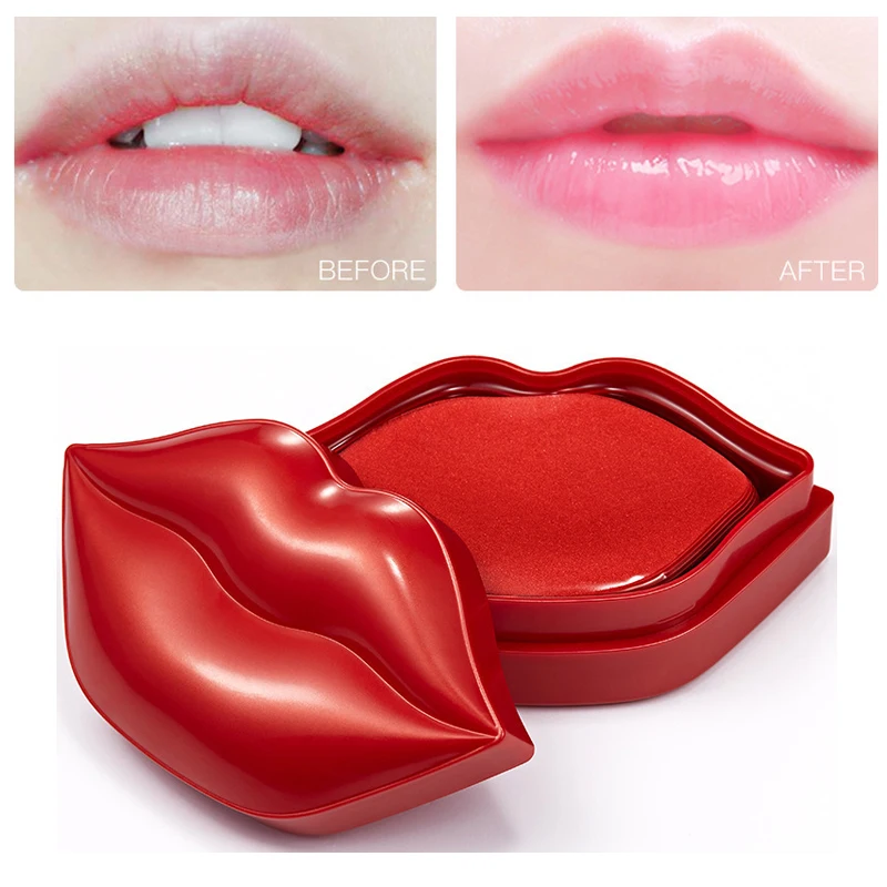 Lip Mask Collagen Moisturizing Anti Drying Exfoliating Patches For Lips ...