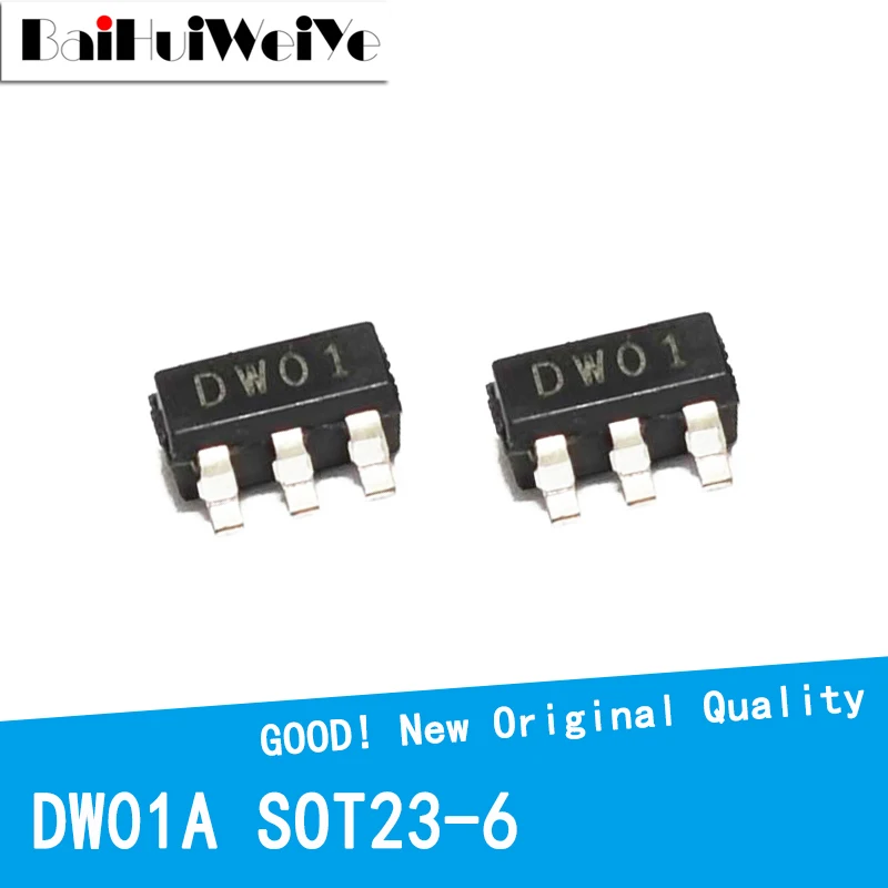 50PCS-Lot-DW01-DW01D-DW01A-SOT23-6-SOT23-Lithium-Protection-IC-Chip-For ...