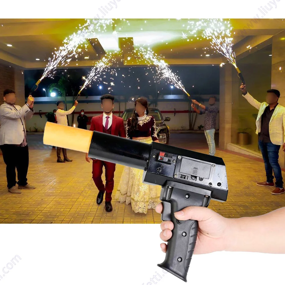Cold-Pyro-Gun-Hand-Held-Shooter-Ignition-Party-Stage-Fountain-Fireworks ...