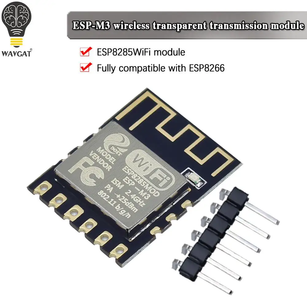 Wavgat esp8285 ESP M3 porta serial módulo de controle sem fio wifi ...