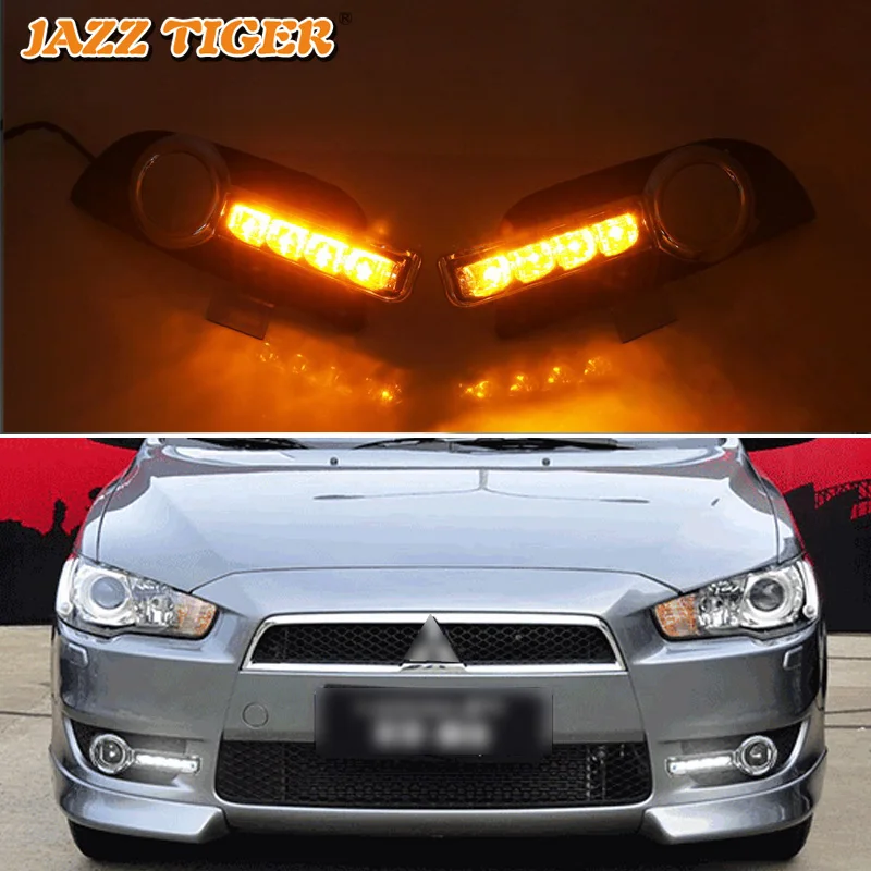 12V-Daytime-running-lights-For-Mitsubishi-Lancer-2010-2011-2012-Drl ...