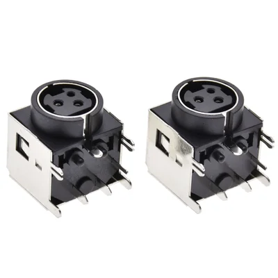 DIN Female Socket Connector 4-core S-terminal DIN-4P socket DIN-422 MPC ...