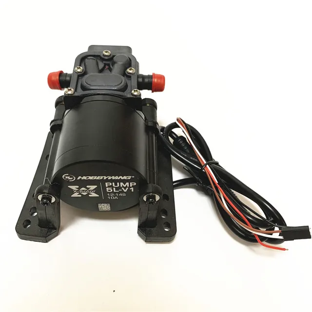 Hobbywing 5L Brushless Water Pump Combo Pump 12-14S V1 Sprayer ...
