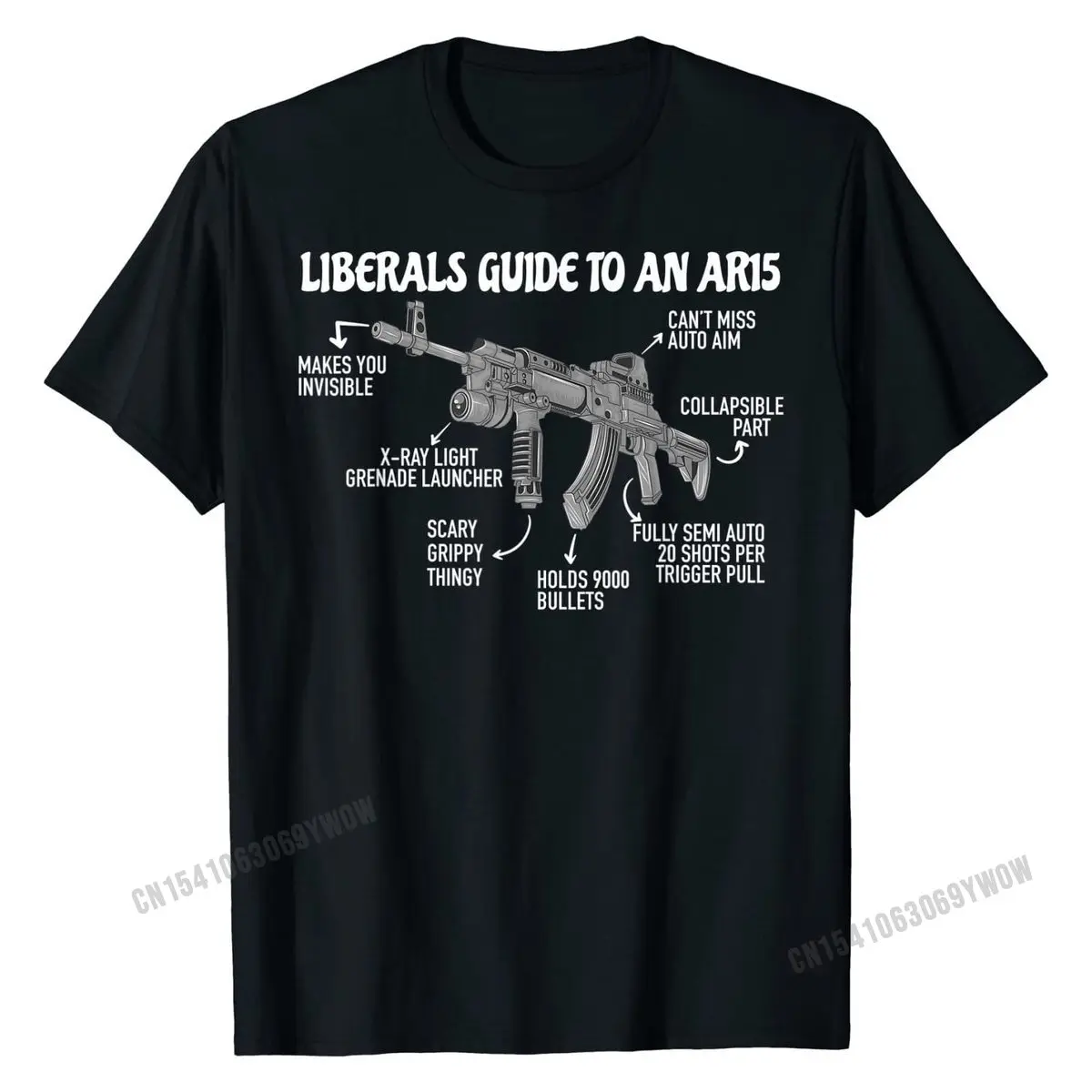 Liberals-Guide-to-an-AR15-Funny-Anti-Liberal-Pro-Gun-AR15-2A-T-Shirt ...