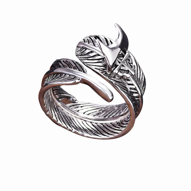 Outdoor-Defensa-Retro-Lovers-Ring-Travel-Survival-Women-Men-Protection ...