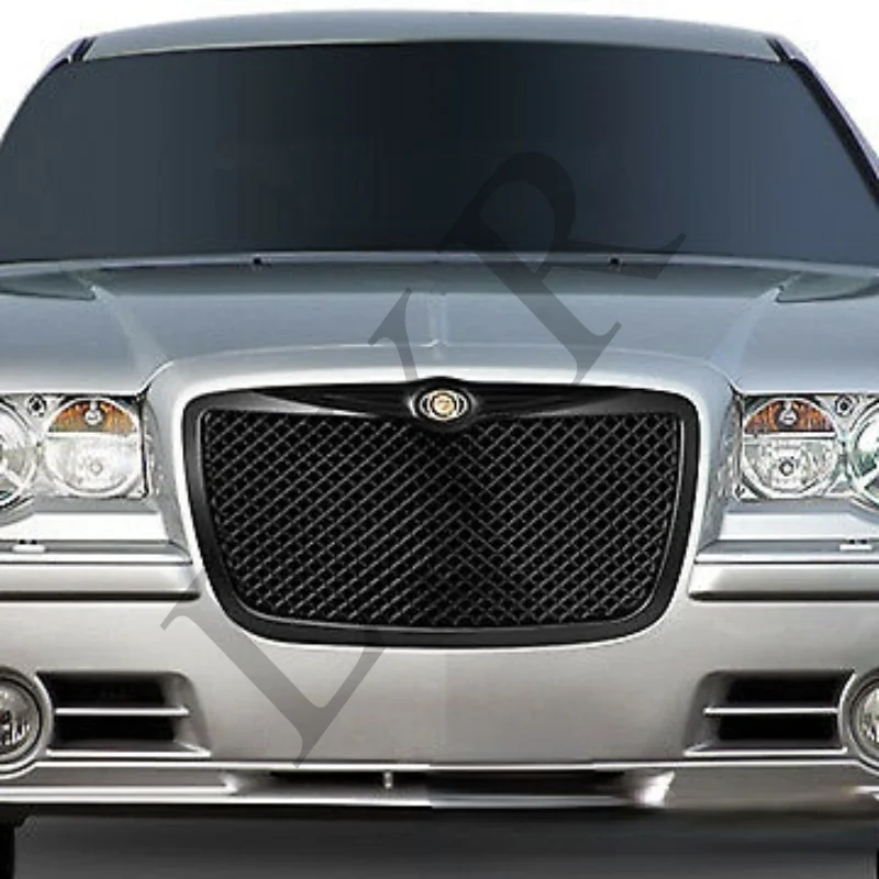 100% new high quality For 2005 2010 Chrysler 300/300C Mesh Front Bumper ...