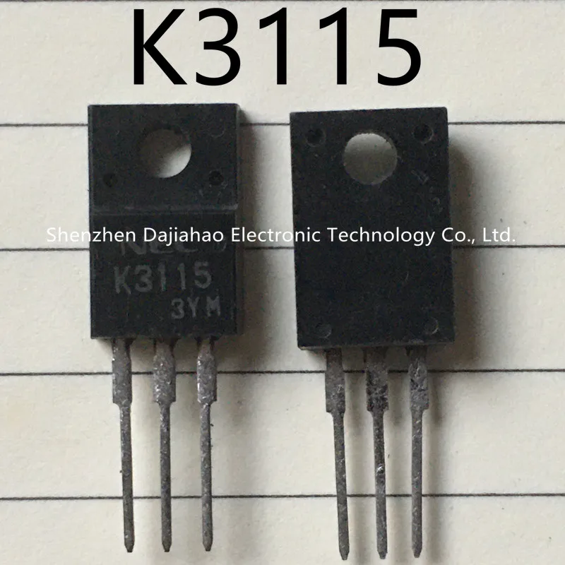 5ชิ้น2SK3115 K3115 K3115B เอ็นอีซีเฟท6A60V TO220F ไตรโอด|ชิ้นส่วนและ ...