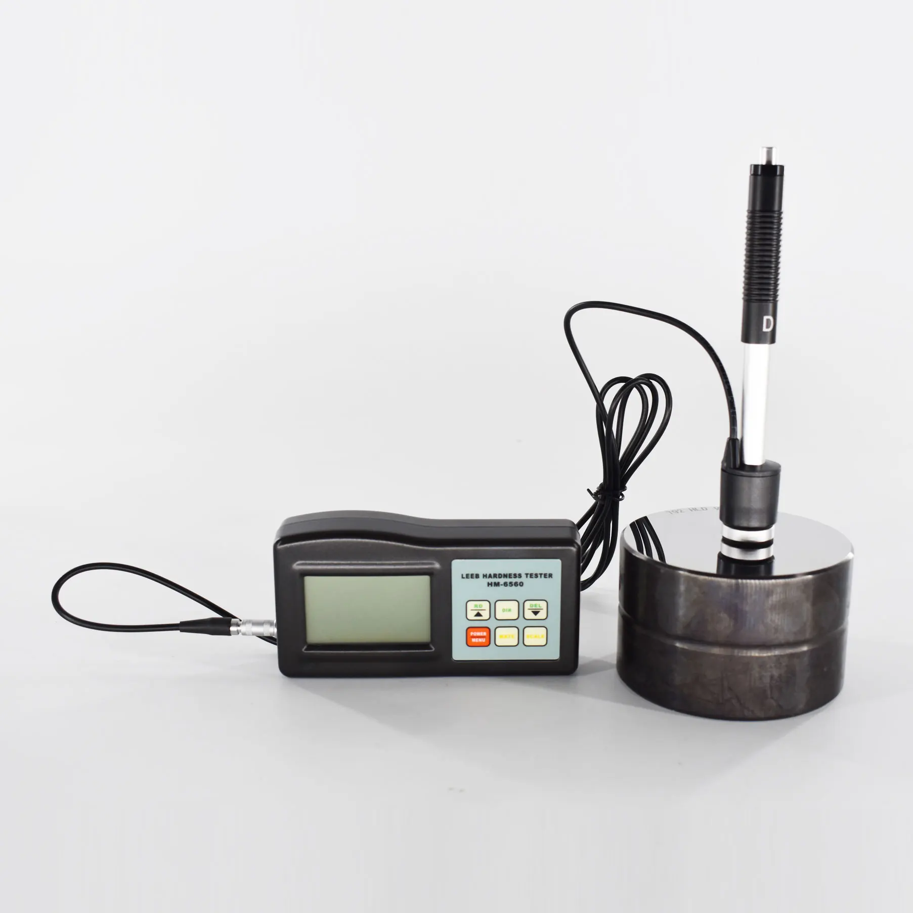Digital Leeb Hardness Tester Hm-6560 Durometer Metal Steel Portable ...