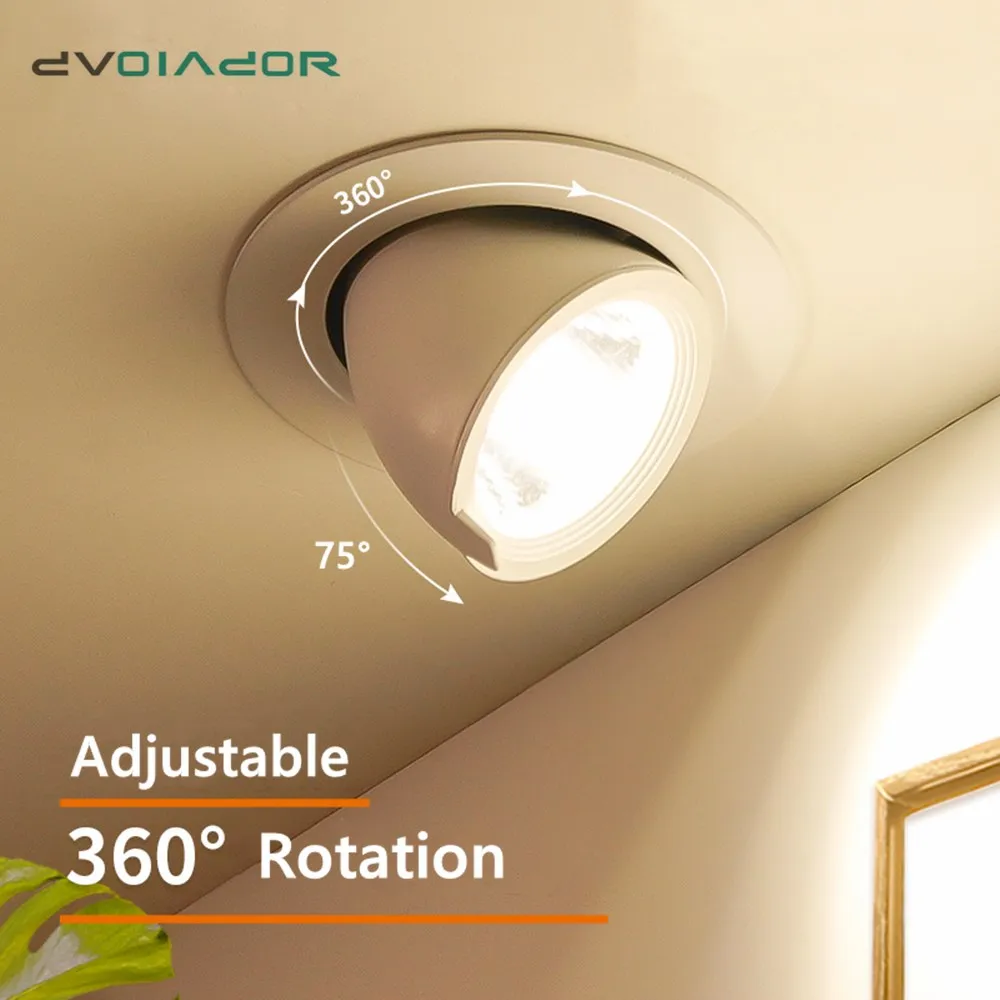 Led-Downlight-Recessed-Ceiling-Lamp-Anti-glare-Round-Spot-lamp-360 ...