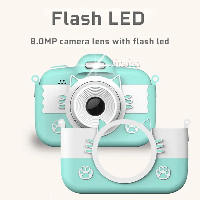 3,0 дюймов HD экран мини цифровая камера дети мультфильм милый Kamera ...