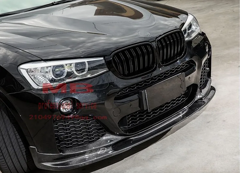 F25 F26 X3 Lci Facelift X4 Abs Bumper Grille Replacement Tri-color ...