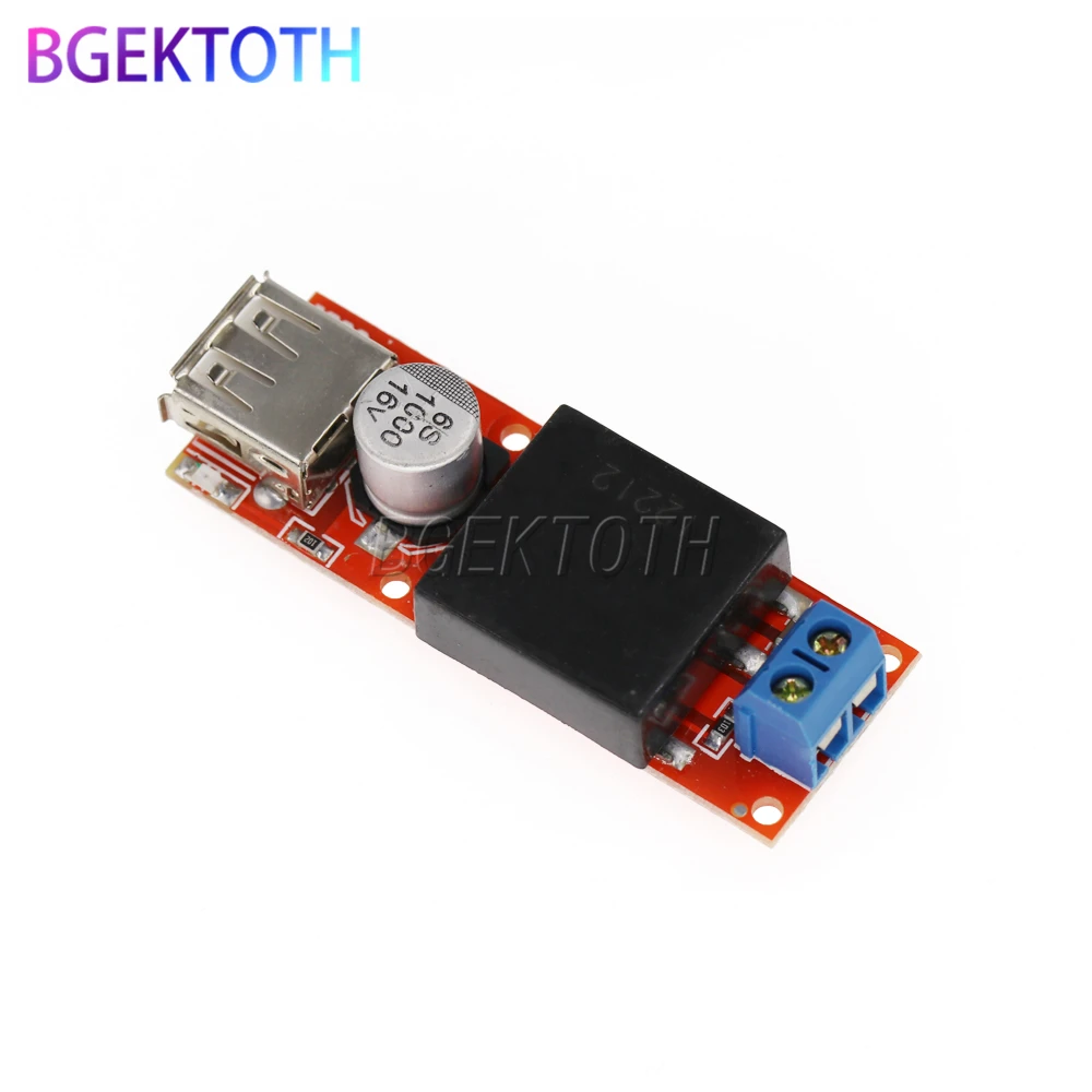 5V-USB-Output-Converter-Board-DC-DC-7V-24V-To-5V-3A-Step-Down-Non ...