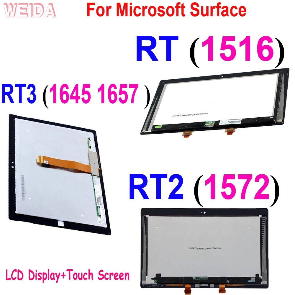 AAA-LCD-For-Microsoft-Surface-3-RT3-1645-1657-LCD-Surface-RT-1516-LCD ...