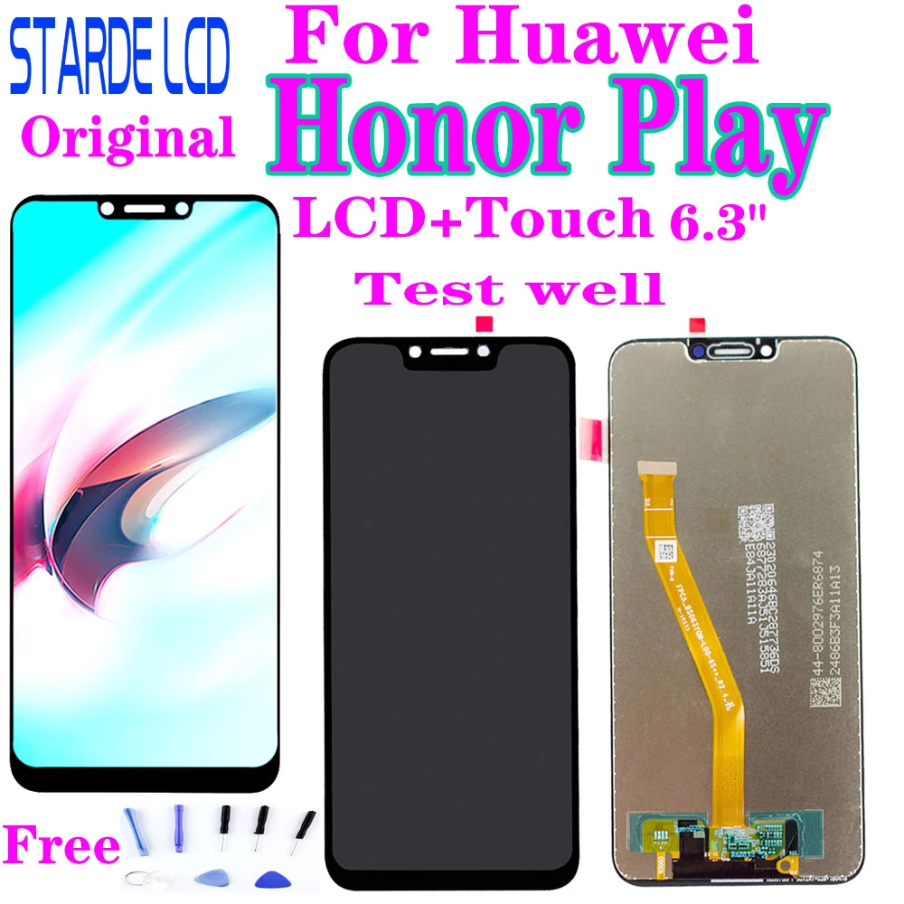 الأصلي الجديد 6.3 "لهواوي الشرف اللعب COR L29 شاشة LCD تعمل باللمس محول ...