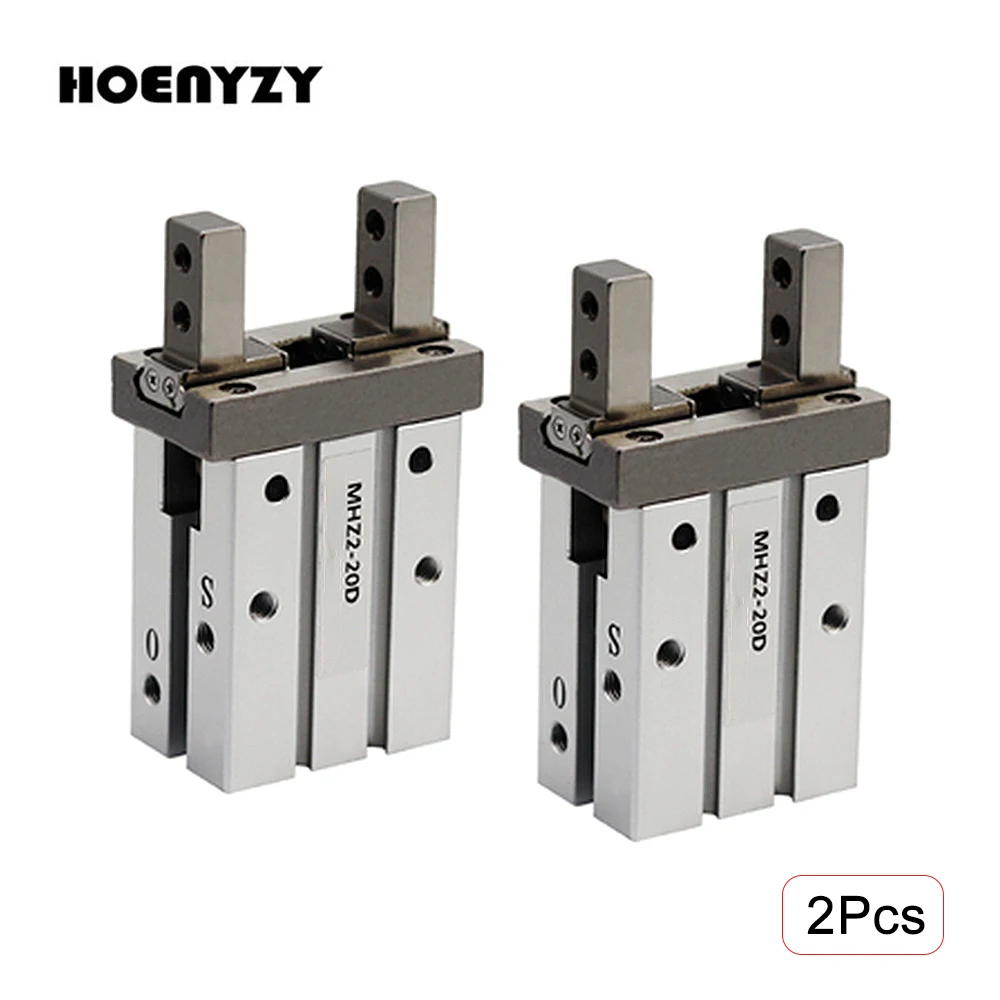 MHZ2-32D Parallel Part Finger Air Gripper Cylinder Pneumatic Bore 32mm ...