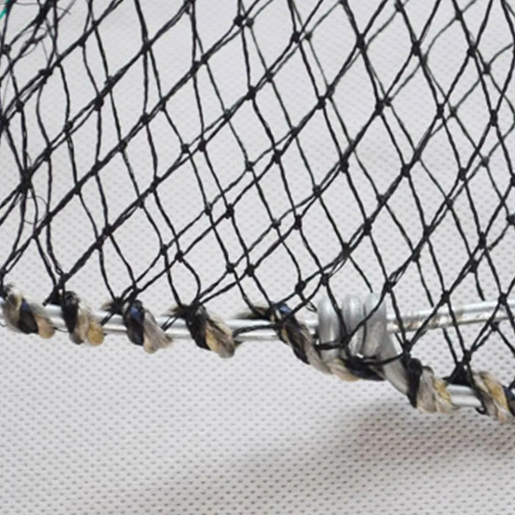 Foldable Nylon Steel Mesh Crab Crayfish Lobster Shrimp Prawn Net Cage ...