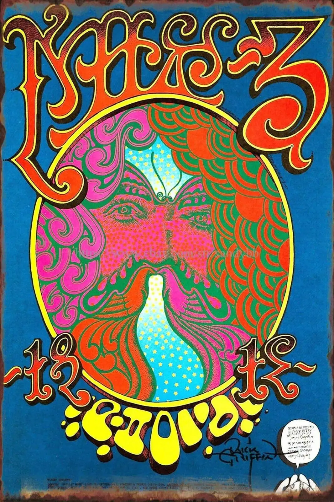 Psychedelic Rock Posters Of The 60s