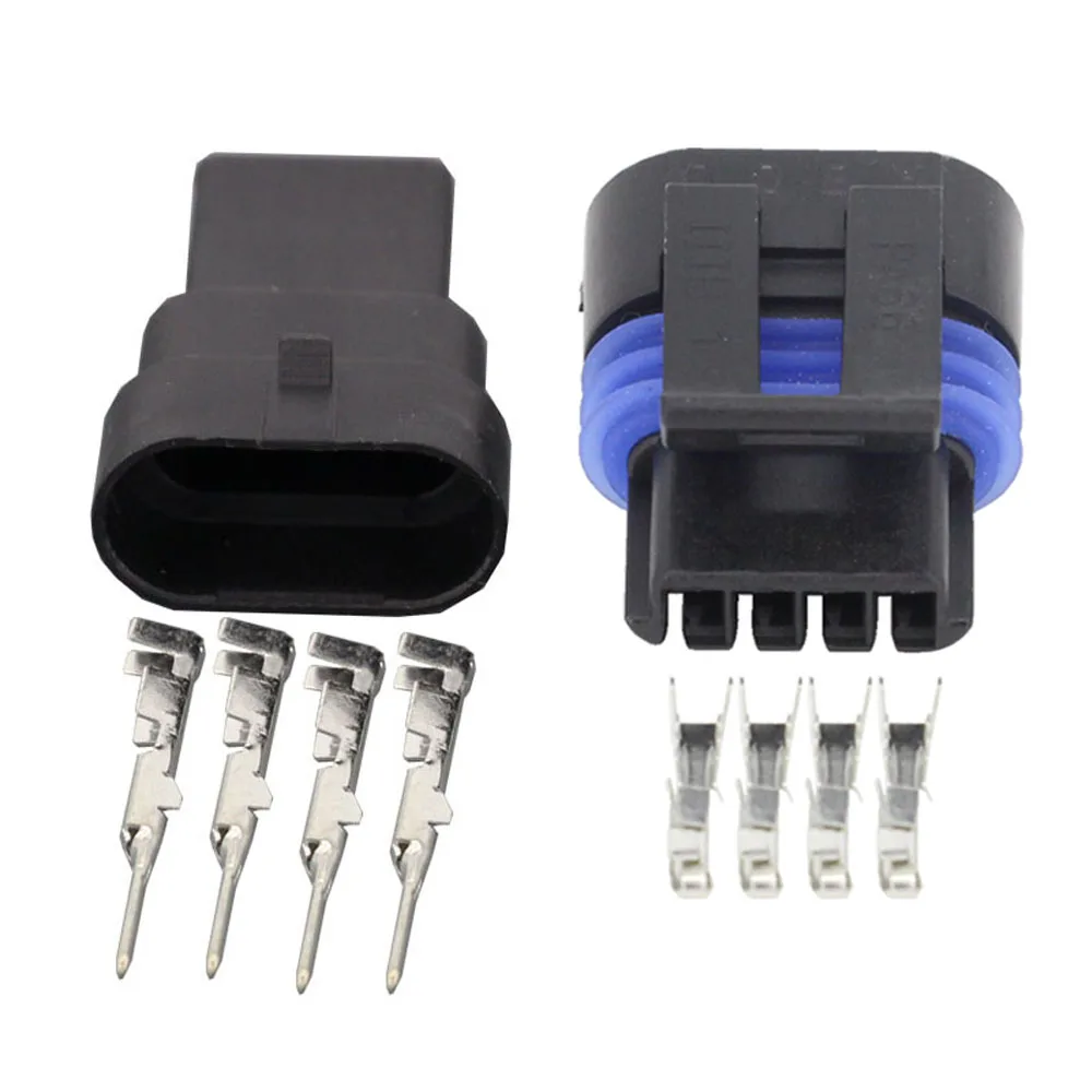 4 Pin female and male Automotive connector DJ7041Y 1.5 11/21 with pins ...