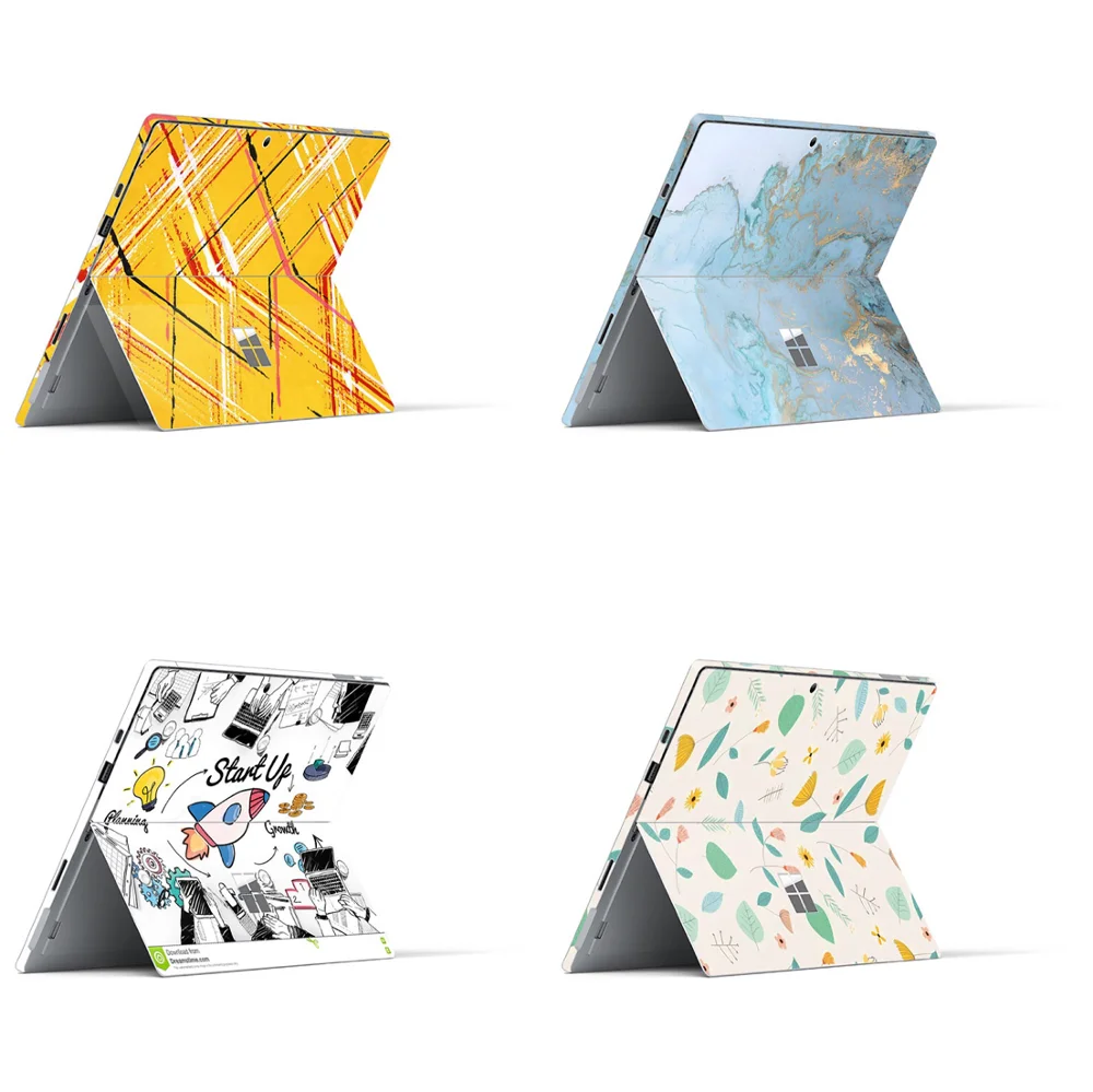 For Micro Surface Pro7 Skin Sticker For Surface Pro 7 Back Full Decal ...