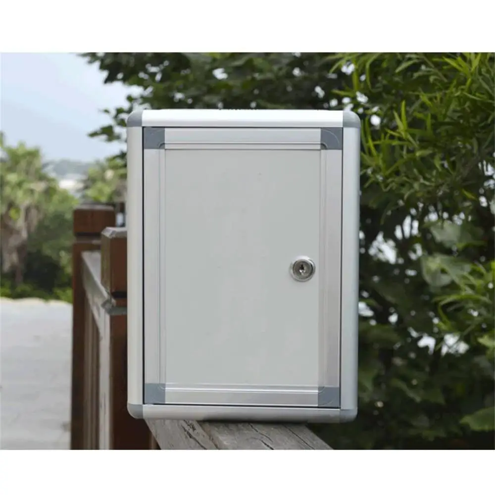 Retro European Style Letter Box Aluminum Suggestion Mailbox Comment ...