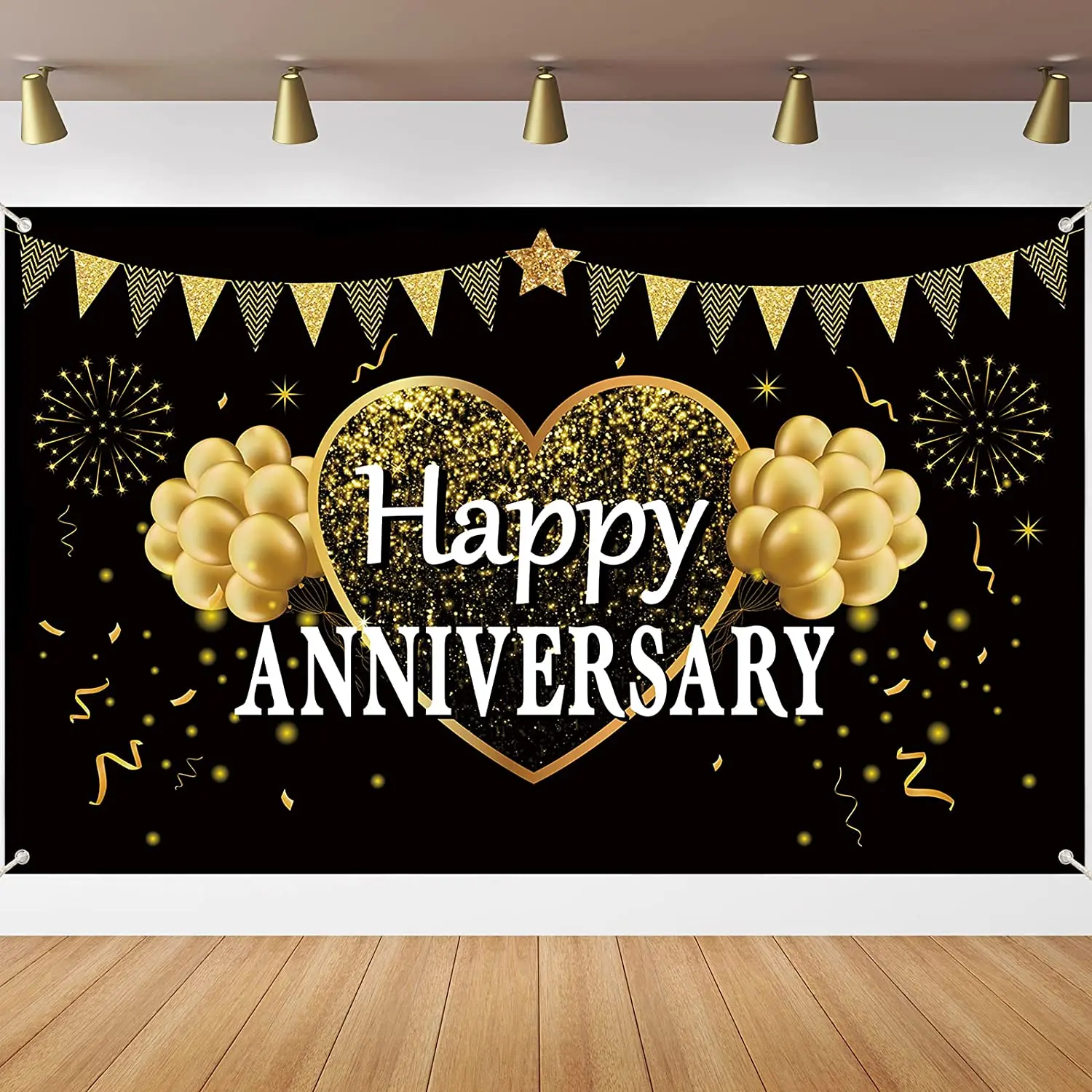 Happy Wedding Anniversary Banners