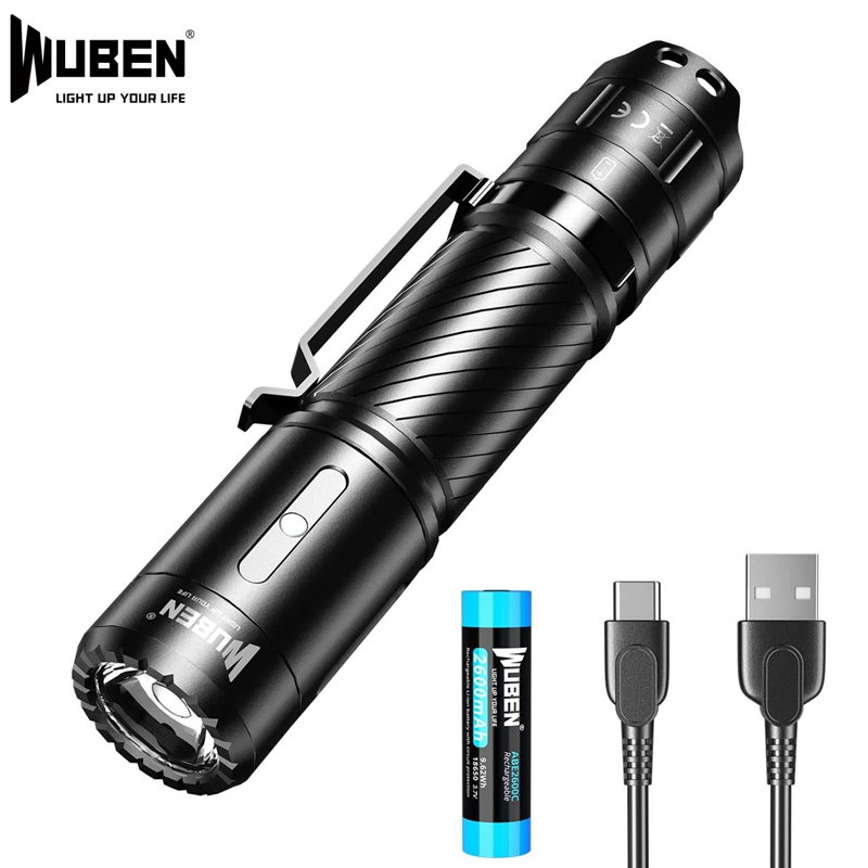 Rechargeable LED Flashlight | asghedom.com