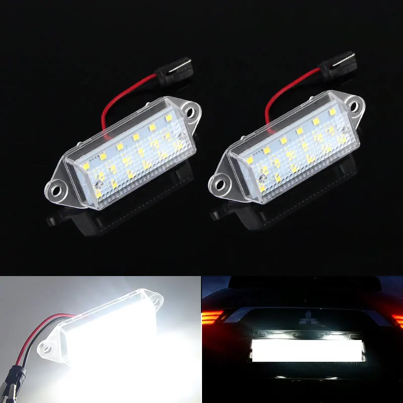 2X 12V White SMD Rear Led License Number Plate Light Lamp For ...