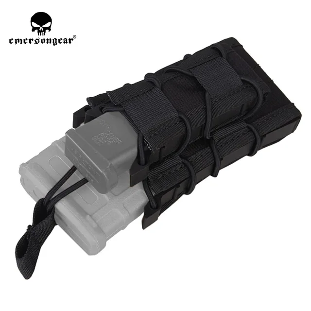 Emersongear Magazine Pouch Tactical MOLLE Open-Top FAST AK AR M4 FAMAS ...
