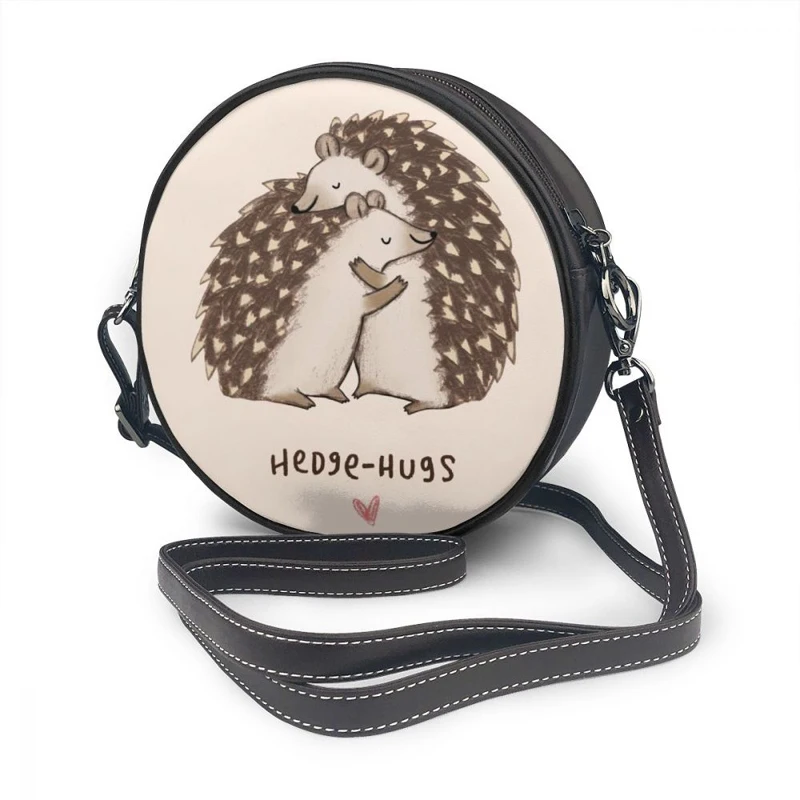 Hedgehog Shoulder Bag Hedgehog Leather Bag High quality Multi Pocket ...