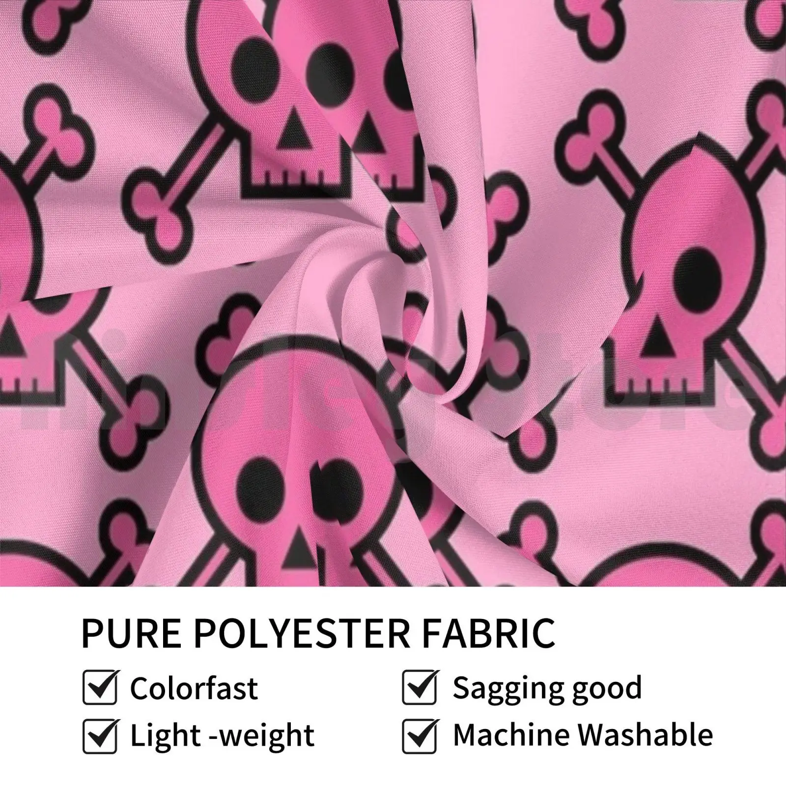 Pink Skulls Background