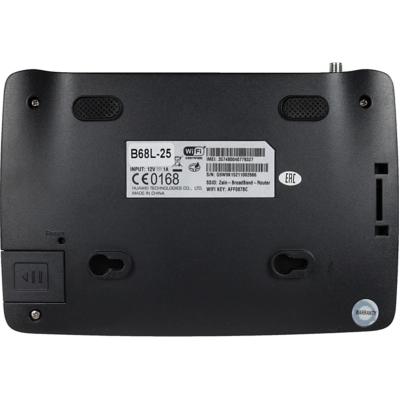 Интернет-центр Huawei B68L-25 10/100BASE-TX/3G черный